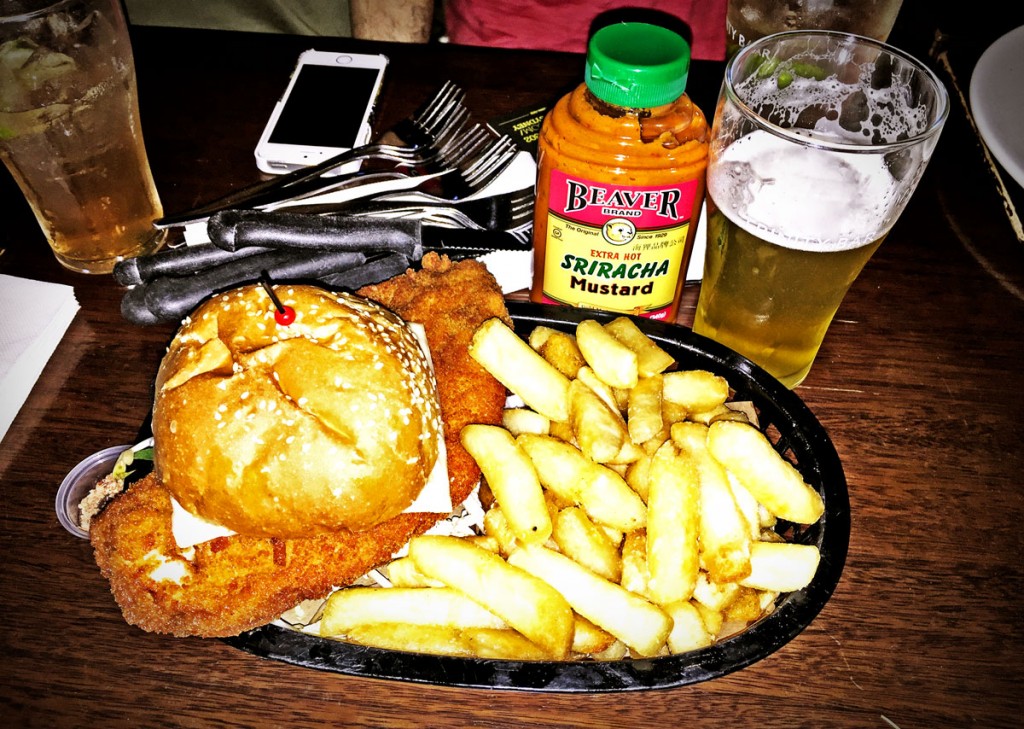 The Trinity Bar Chicken Schnitzel Burger Review | Holy Cluck™